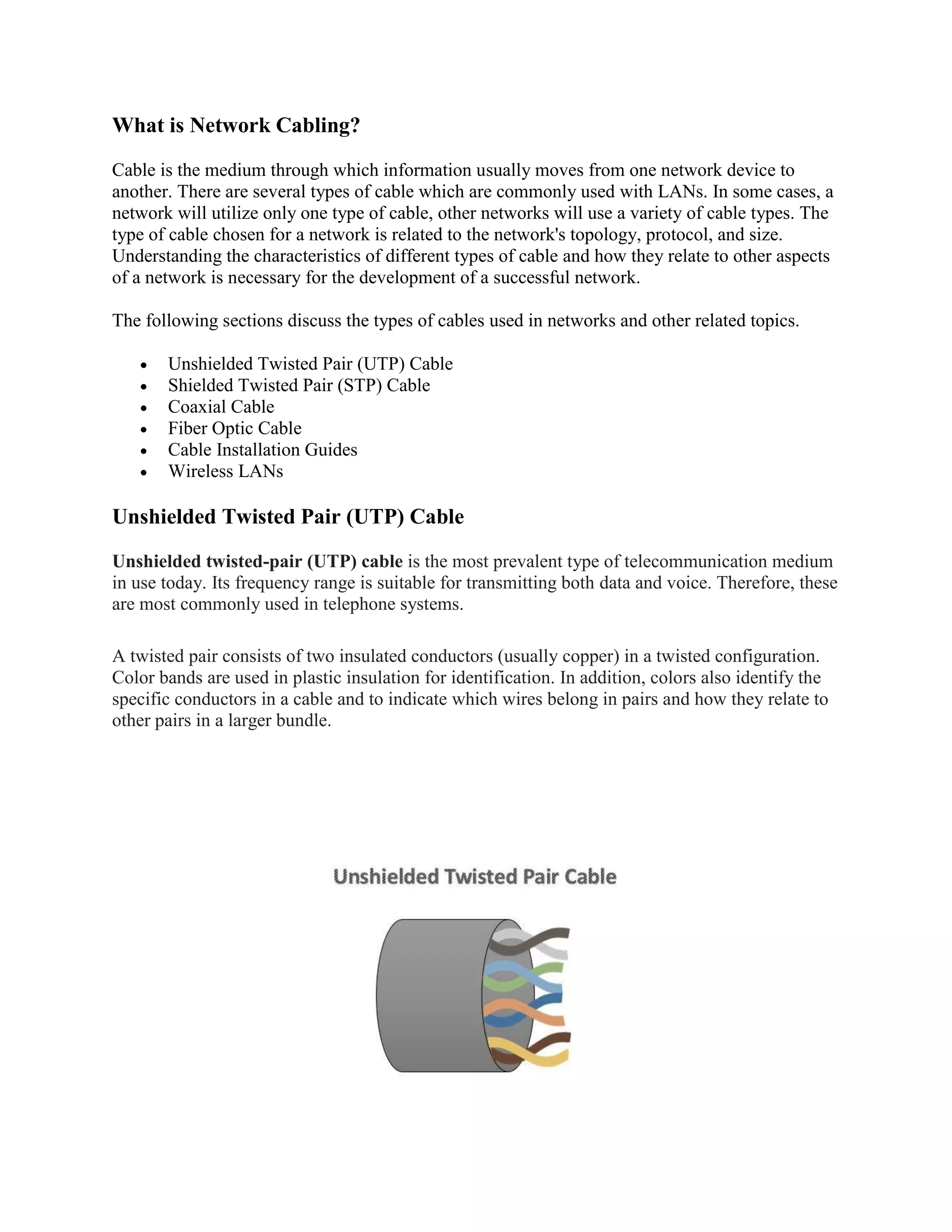 Networking Cable | PDF | Computer Networking | Computing