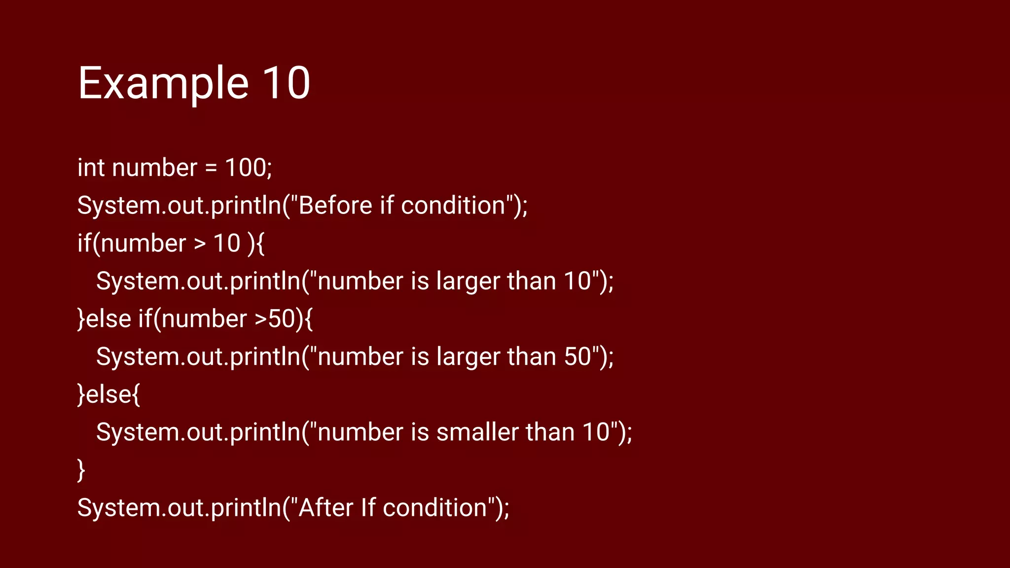 Java if else condition - powerpoint persentation | PPTX | Programming ...