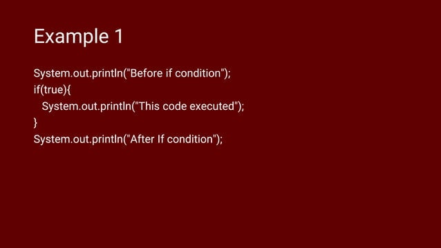 Java if else condition - powerpoint persentation | PPTX | Programming ...