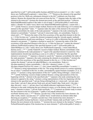 Note- Can someone help me with the Public boolean add(E value) method ...