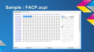 Note - (EDK2) Acpi Tables Compile and Install | PDF