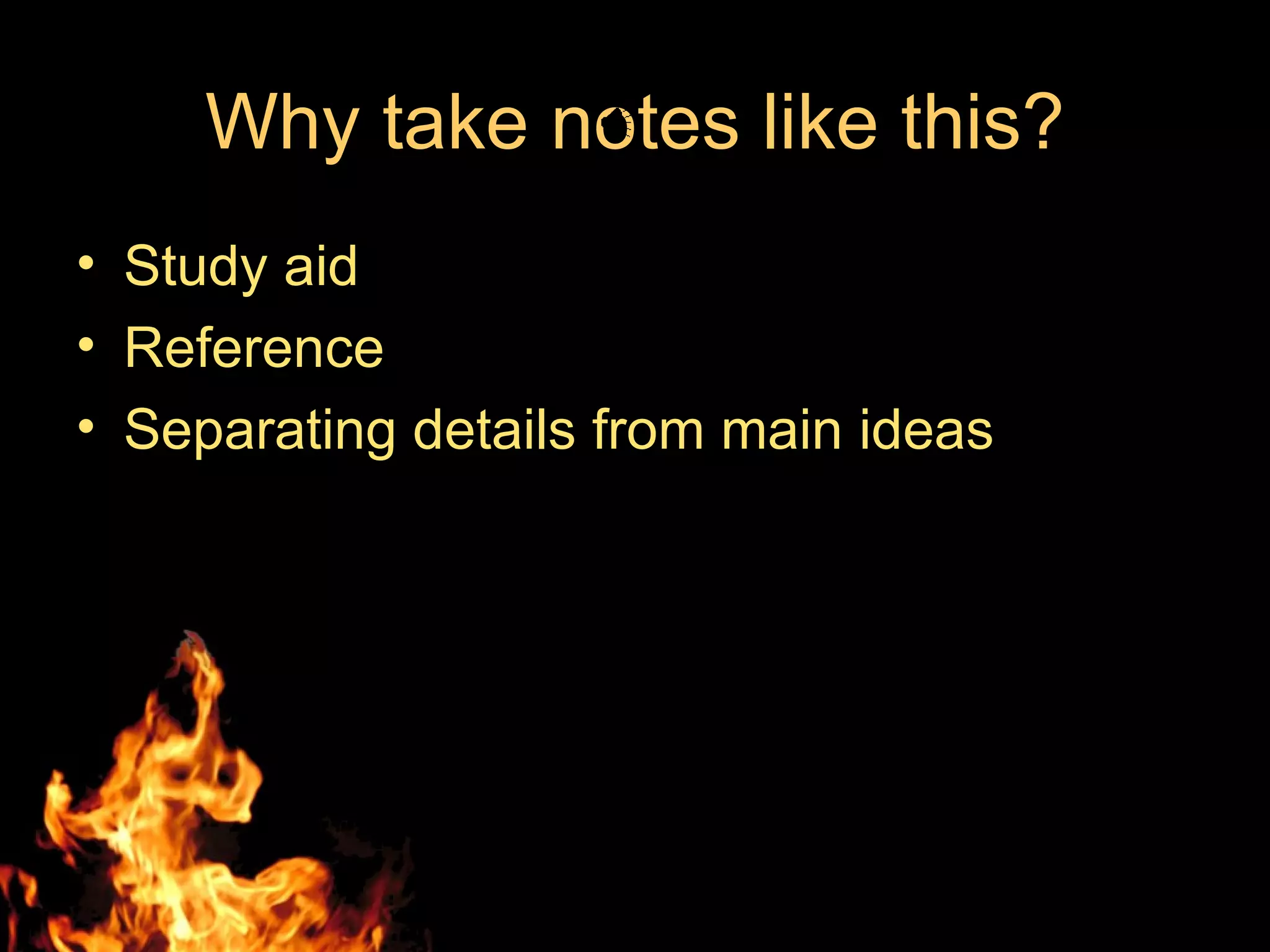 Note Taking | PPT