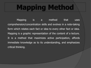 Note taking and note making | PPT