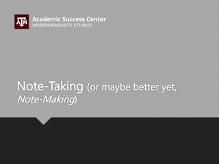 Note taking side.pptx