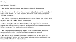 NOTES ON IELTS EXAMINATION FOR PERSONAL USE 1.pptx