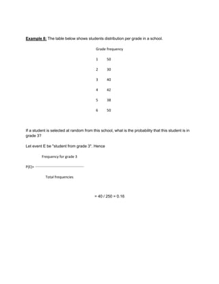 Note 1 probability | PDF