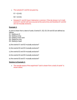 Note 1 probability | PDF
