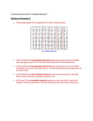 Note 1 probability | PDF