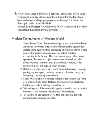 Computer Network Theory Part 2 | PDF