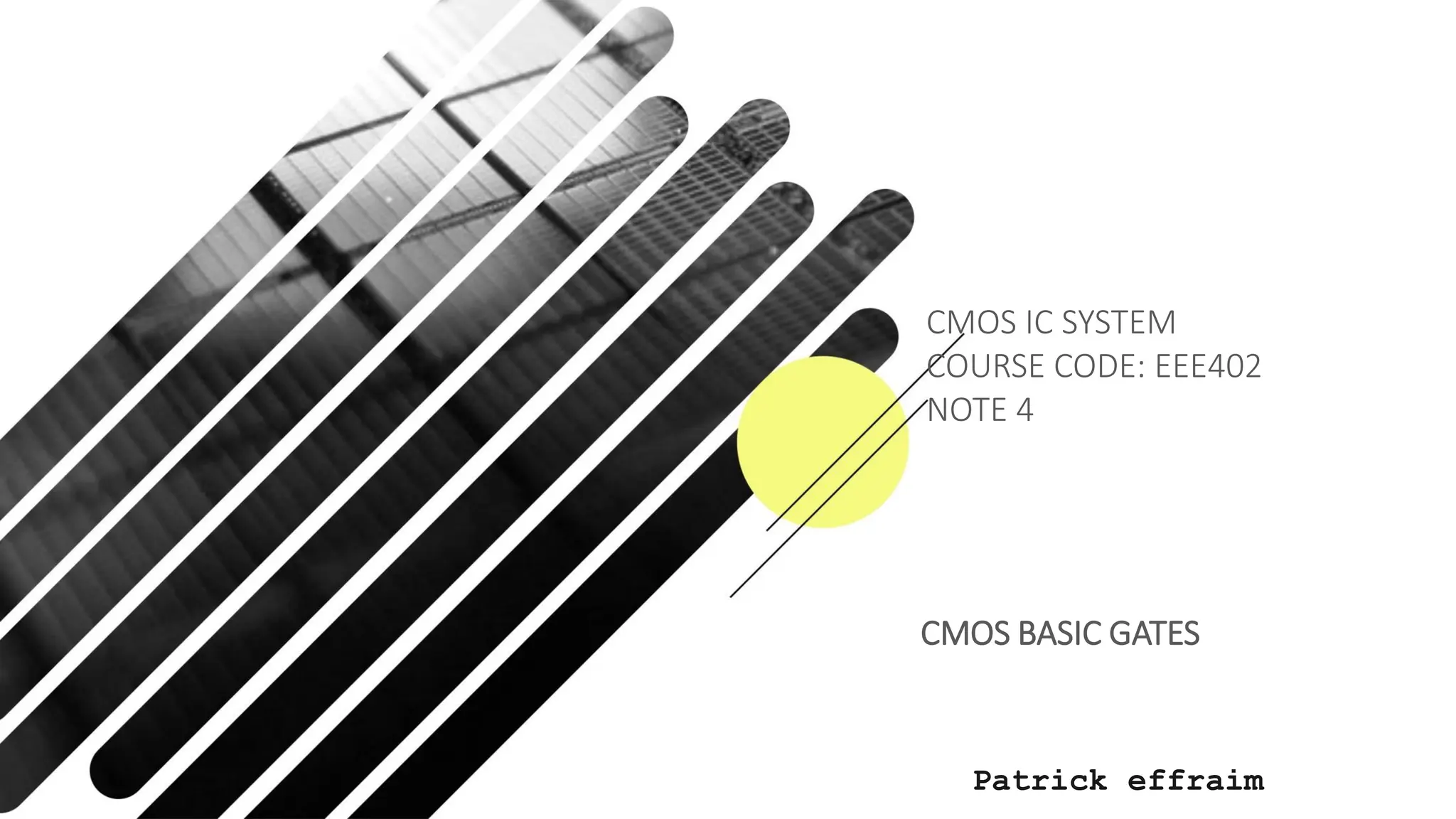 The complement mos integrated ic design note3.pdf