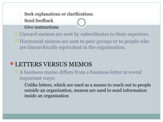 Memos | PPT