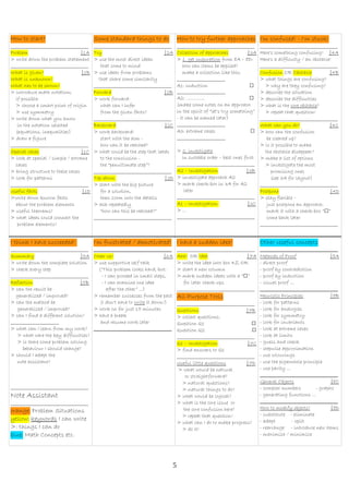 Note Assistants: Support for Solving Math Problems | PDF