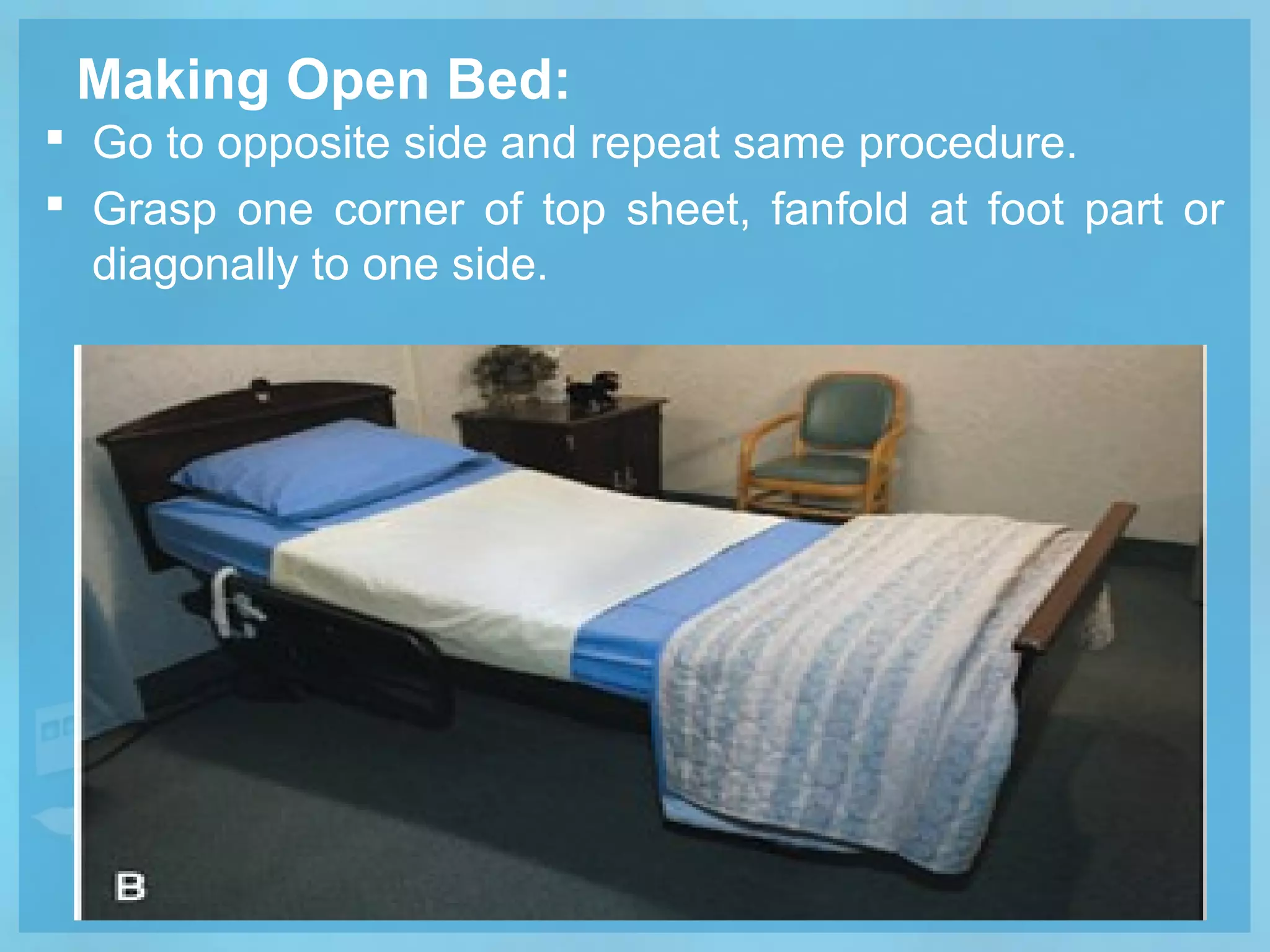 Babitha's Note On Bed making | PPT