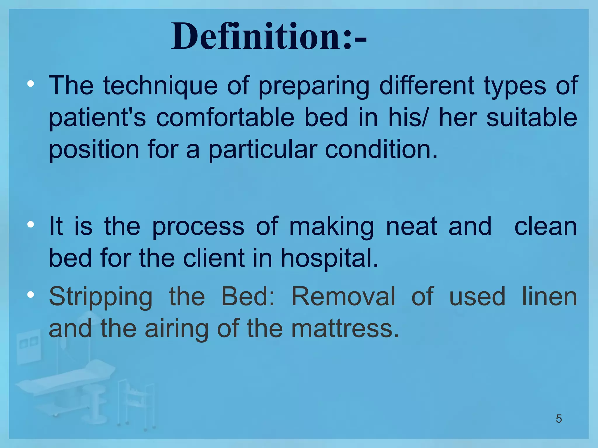 Babitha's Note On Bed making | PPT