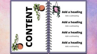 Notebook presentatons powerpoint template | PPTX