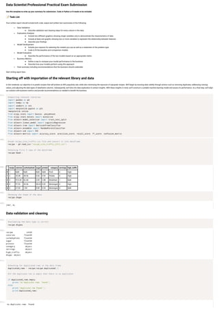 Presentation on the Recipe Site Traffic | PDF