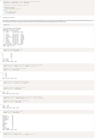 Presentation on the Recipe Site Traffic | PDF