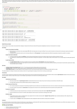Presentation on the Recipe Site Traffic | PDF