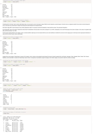 Presentation on the Recipe Site Traffic | PDF