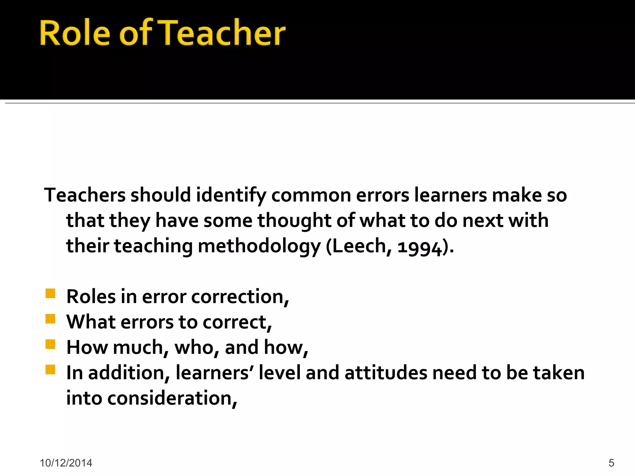 Notebook Correctionexercise Book Correction Methods Ppt