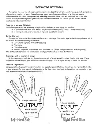 Notebook Intro | DOC | Drawing and Sketching | Arts and Crafts