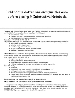 Notebook Intro | DOC | Drawing and Sketching | Arts and Crafts