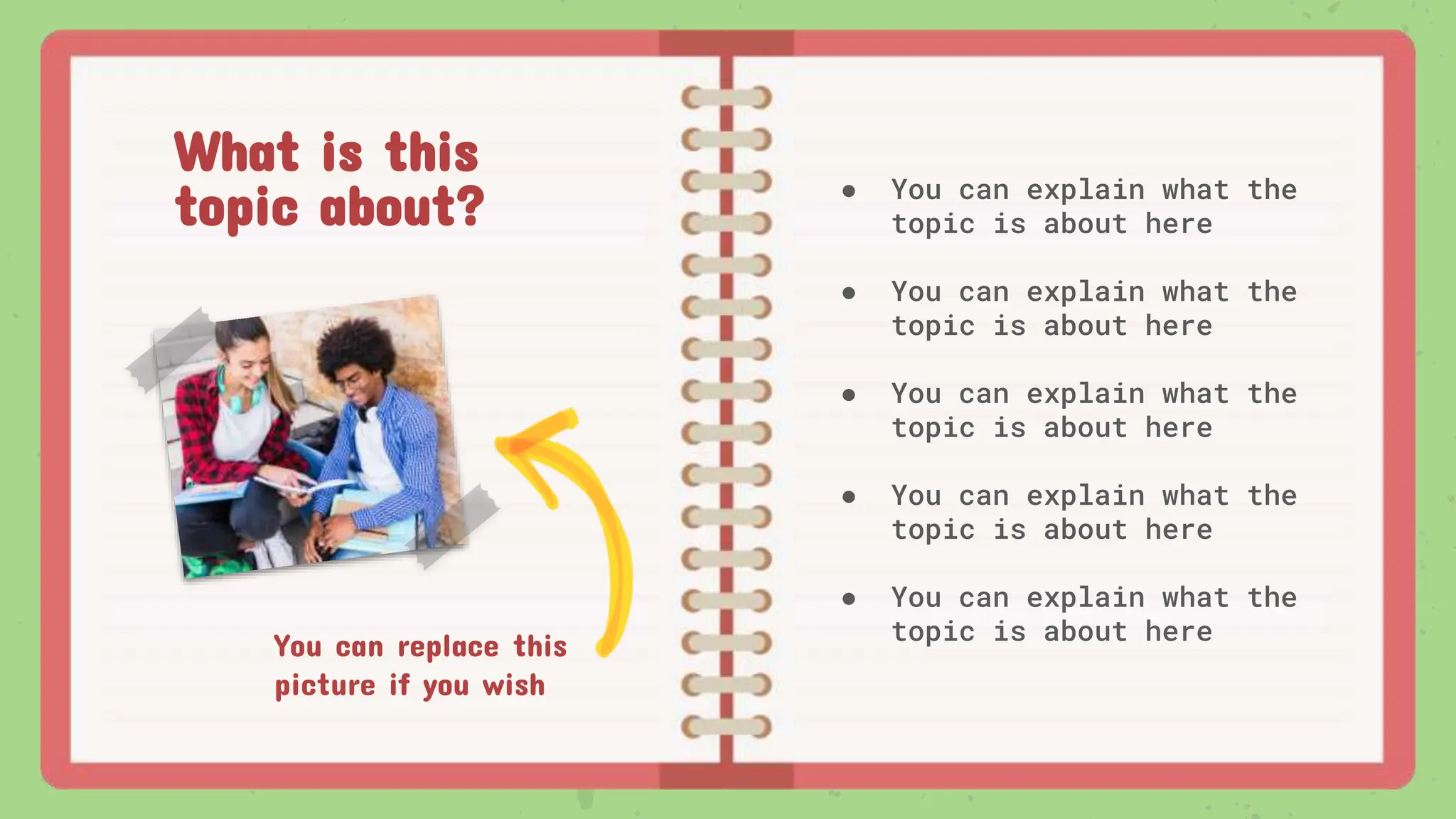 Notebook Lessonplan includes the format of lesson plan with details ...
