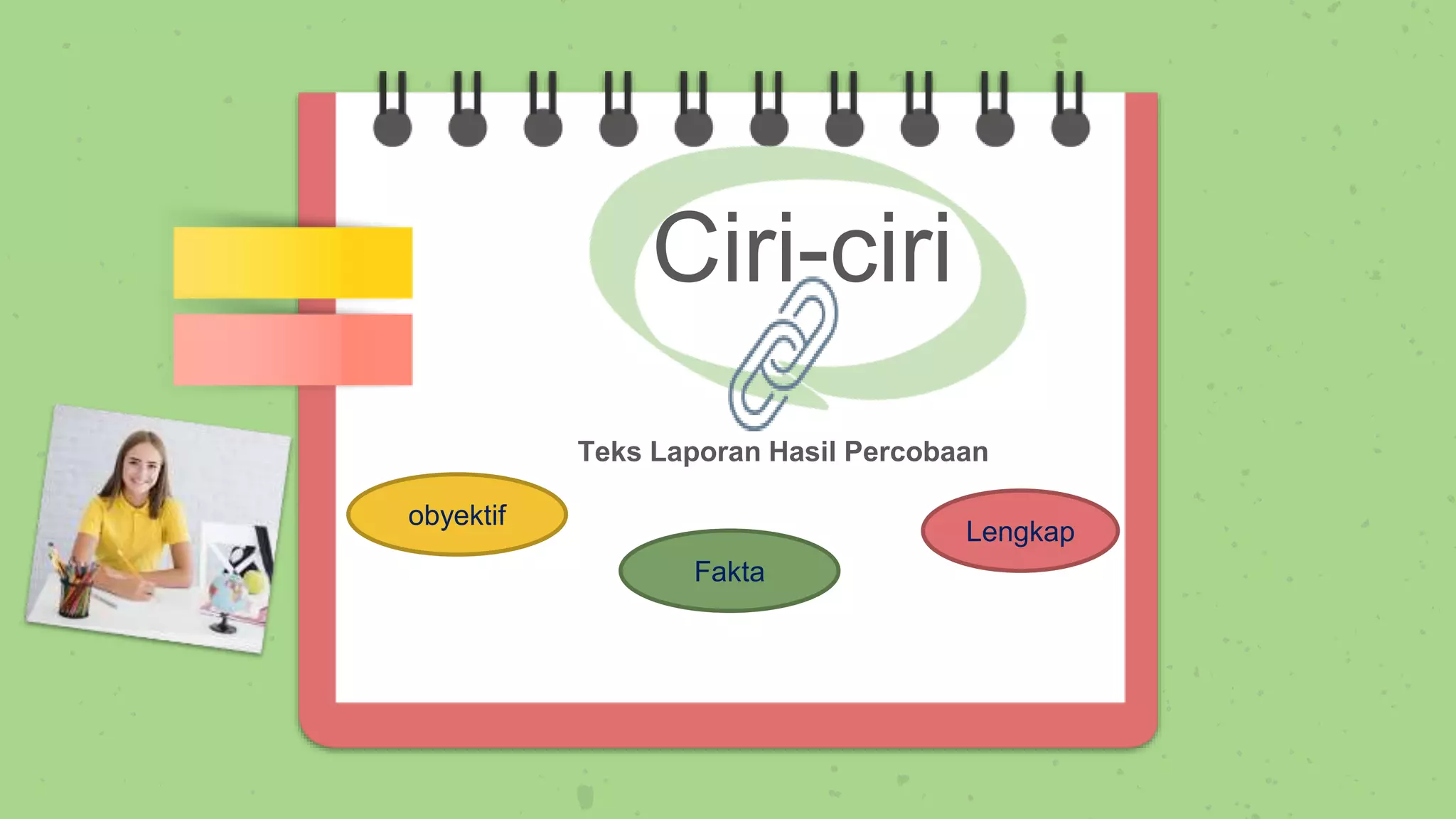 PPT TEKS LAPORAN HASIL PERCOBAAN | PPTX