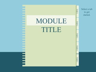 Notebook template | PPT