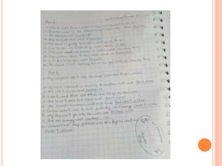 NOTEBOOK - THIRD PERIOD - ENGLISH V | PPT