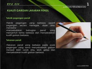 nota lukisan persembahan senibina | PPTX