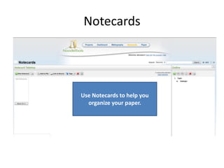 Notecards | PPTX