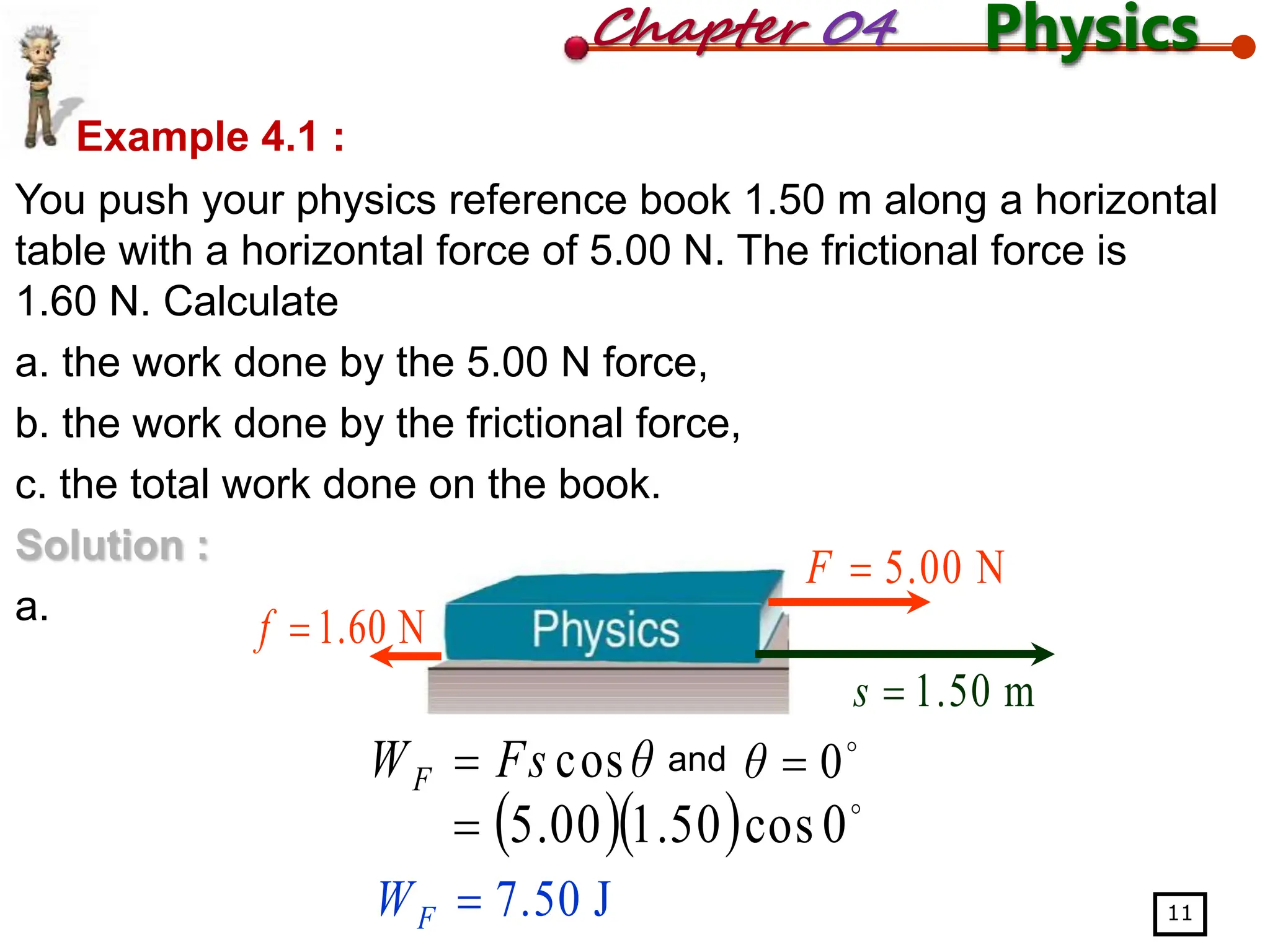 Work equation,applications,energy conservation | PPT