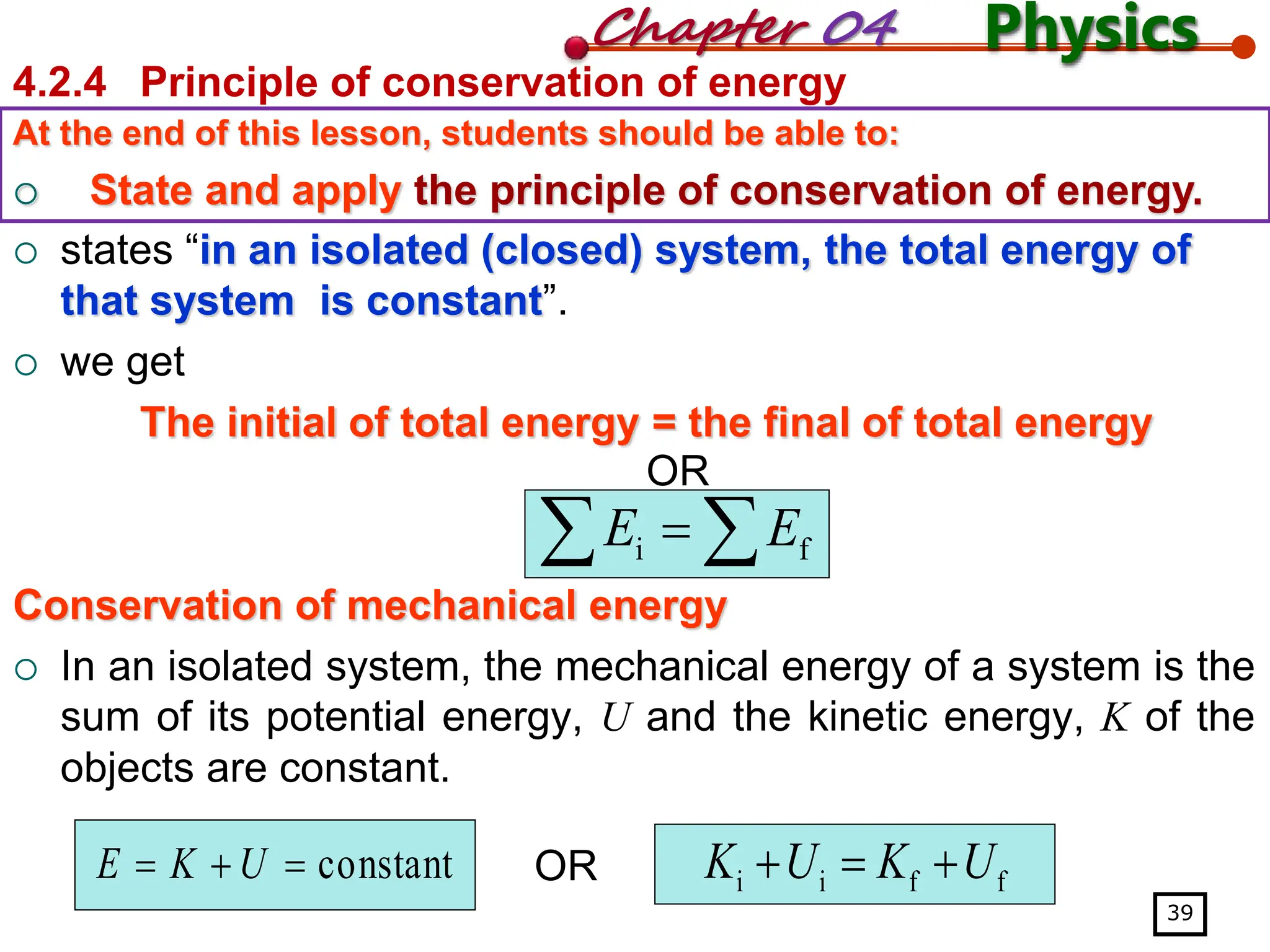 Work equation,applications,energy conservation | PPT