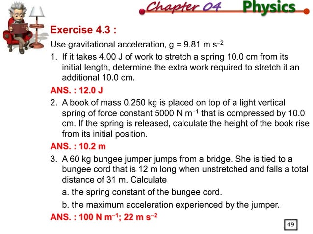 Work equation,applications,energy conservation | PPT