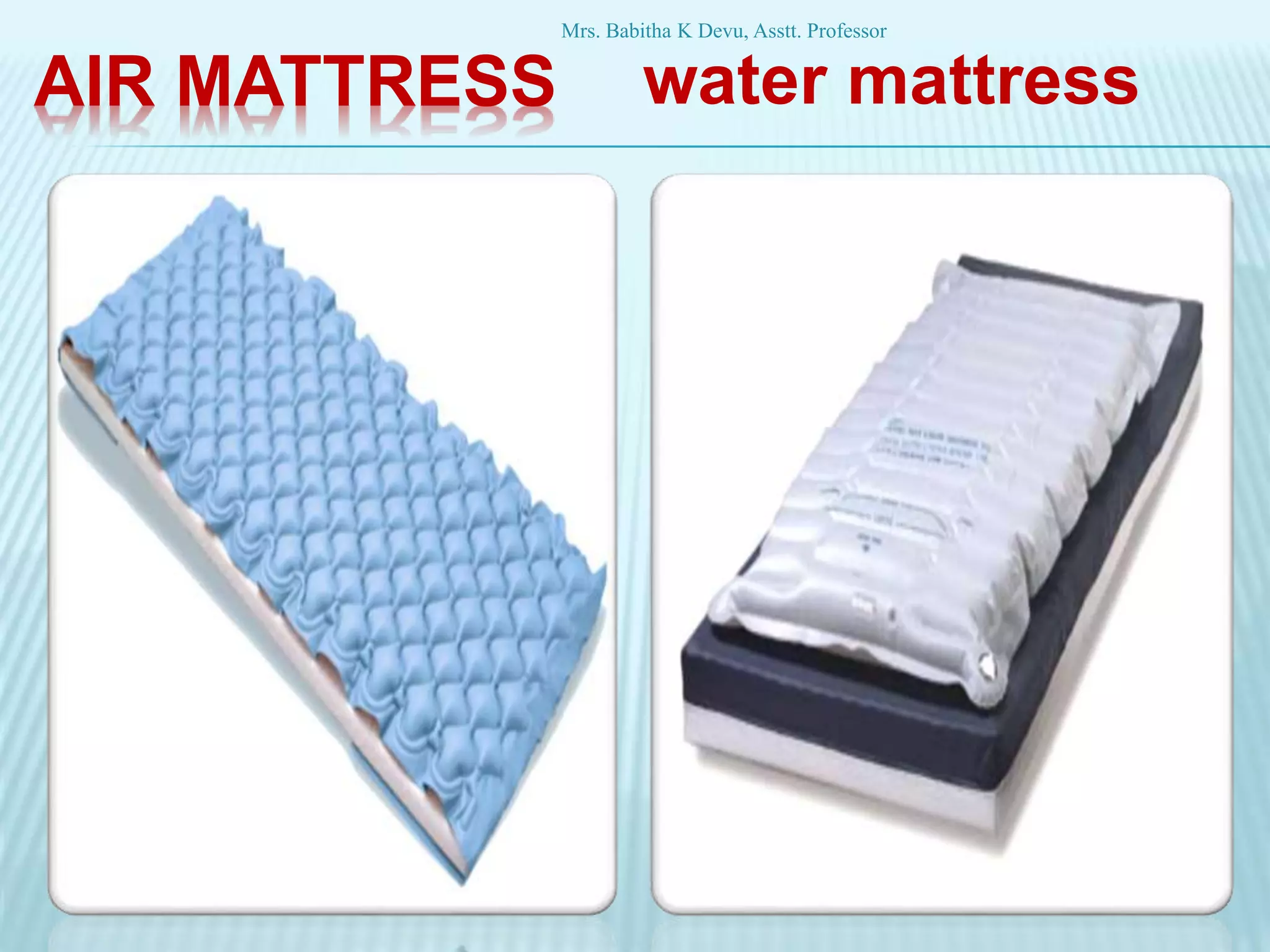 Comfort Devices | PPTX