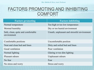 Comfort Devices | PPTX