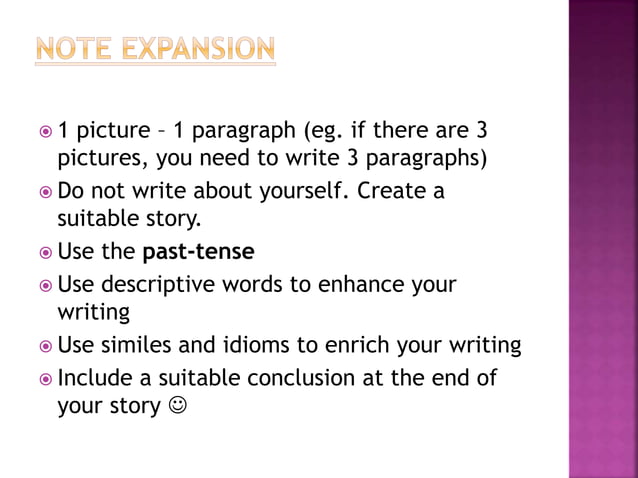 Note expansion | PPT