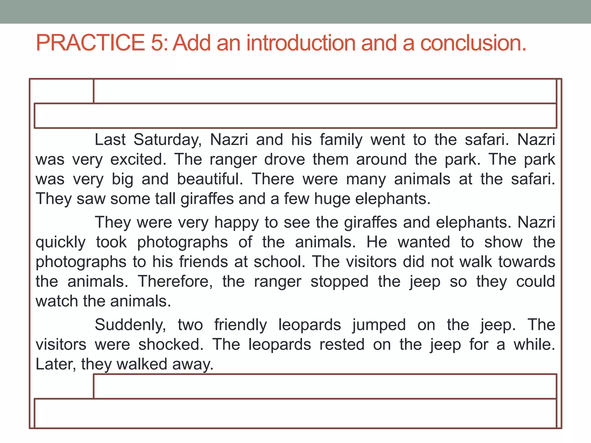 Note Expansion for UPSR (Guided Narrative Writing) | PPTX