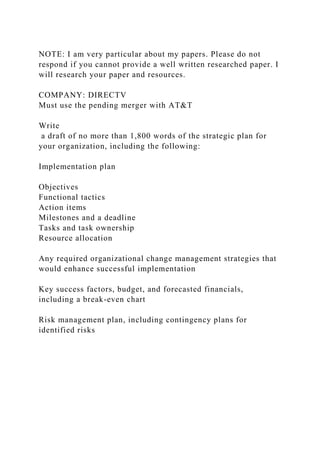 NOTE I am very particular about my papers. Please do not respond if.docx