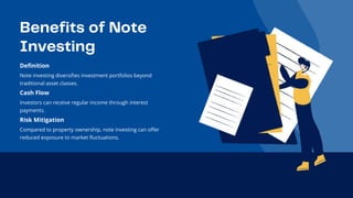 Note Investing & Real Estate Holdings | PPTX