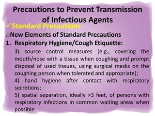 Note Isolation Precautions | PPTX
