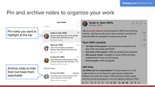 Notejoy Product Tour | PDF | Technology & Computing