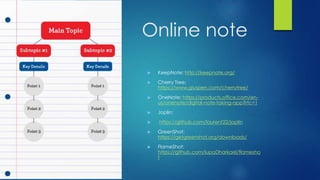 Effective note keeping | PPTX