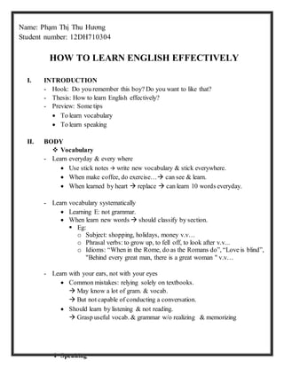 Note language learning | DOCX