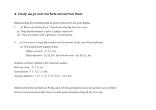 Note making- Professional communication- NIT notes | PPT