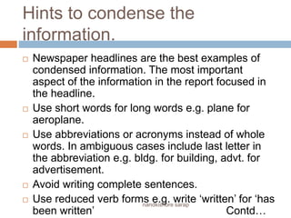 Note making and note taking | PPTX