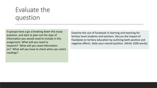 Note making for assignments | PPT