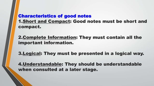 NOTE MAKING class 11 | PPTX | Publishing Industry | Industries