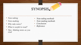 NOTE MAKING & NOTE TAKING.pptx